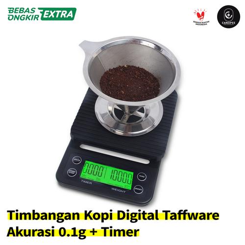 Promo Timbangan Digital Taffware Digipounds Akurasi 0.1g + Timer(For ...