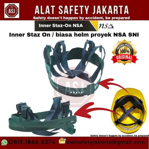 Jual Inner Staz On Helm Proyek NSA / Inner Helm Proyek NSA - Jakarta ...