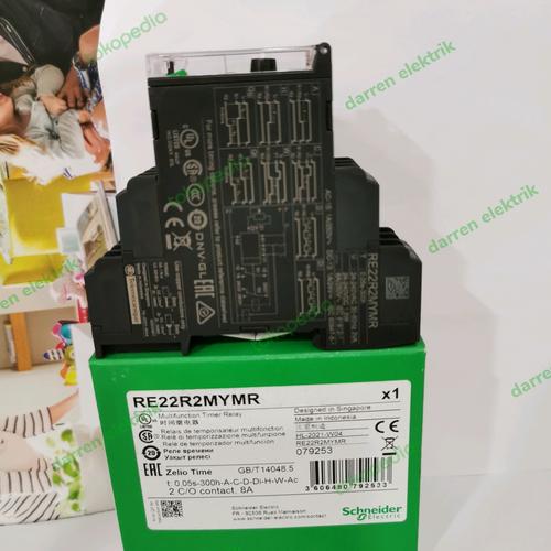 Jual schneider multifunction timer relay RE22R2MYMR - Jakarta Barat ...