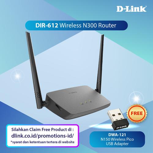 Jual DIR612 Dlink Wireless N 300Mbps Router - Jakarta Pusat - WE ...