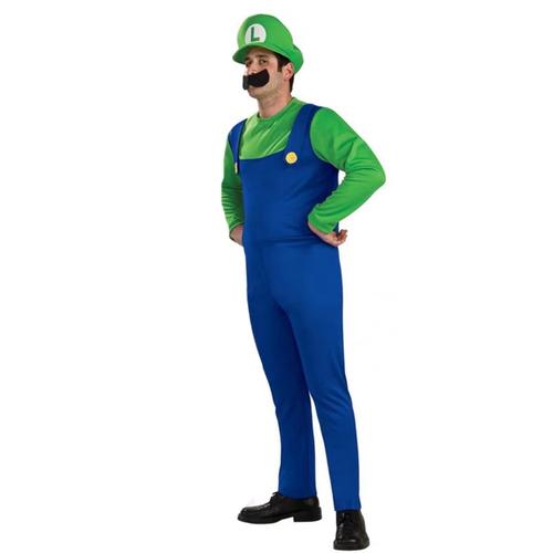 Jual SUPER MARIO BROSS adult costume cosplay halloween kostum pria ...