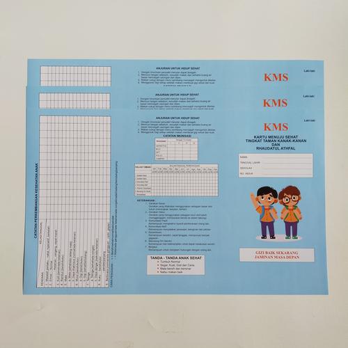 Jual KMS TK dan RA (Kartu Menuju Sehat Anak TK dan Rhaudatul Athfal ...