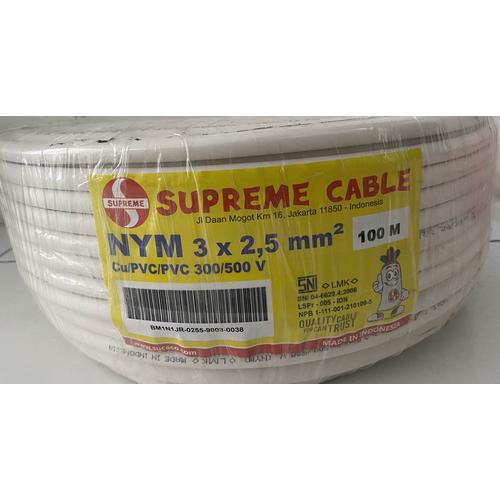 Jual Kabel NYM 3x2.5mm Supreme (Meteran) - Kota Bandung - Toko Sinar Cahaya Mentari | Tokopedia