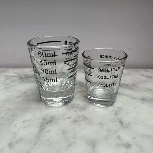 Jual Espresso shot glass - gelas takar kopi sloki - gelas ukur coffee ...