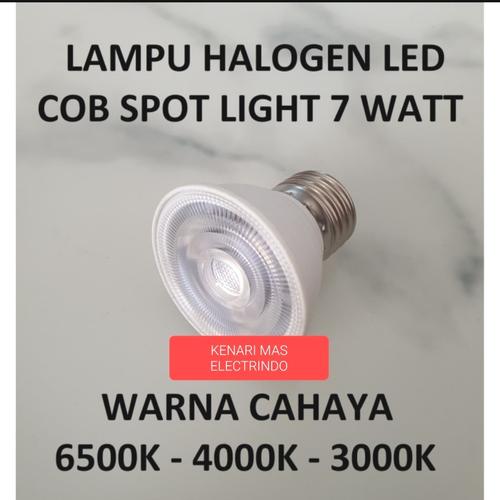 Jual LAMPU HALOGEN LED SPOT COB 7WATT 7W FITING ULIR E27 SPOT 7 W - Natural 4000K - Jakarta ...