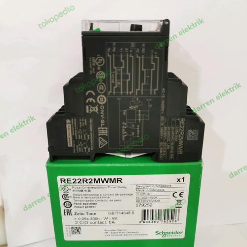 Jual schneider timer relay RE22R2MWMR - Jakarta Barat - darren elektrik | Tokopedia