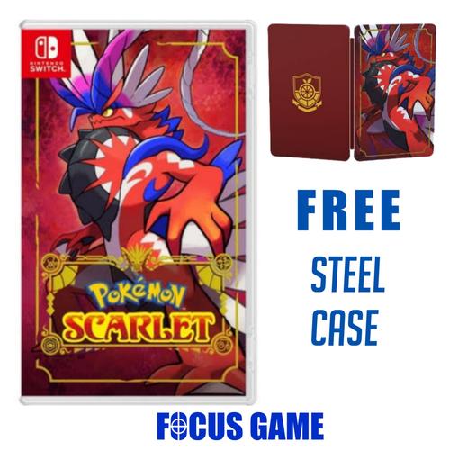 Promo Pokemon Scarlet Switch Nintendo V2 Lite Oled Cd Game Gaming Games ...