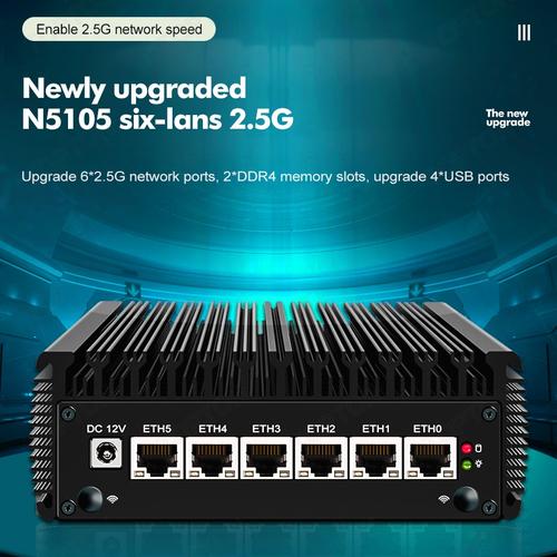 Jual PFSense MikroTik Mini PC Industrial Router Firewall Intel - B ...
