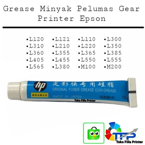 Jual Grease Minyak Pelumas Gear Printer Epson L120 L121 L110 L310 L360 ...
