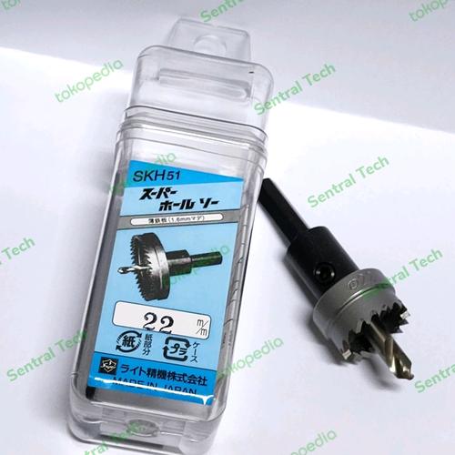 Jual MATA BOR HOLESAW HSS 22MM SKH-51 JAPAN - Jakarta Pusat - Sentral Tech | Tokopedia