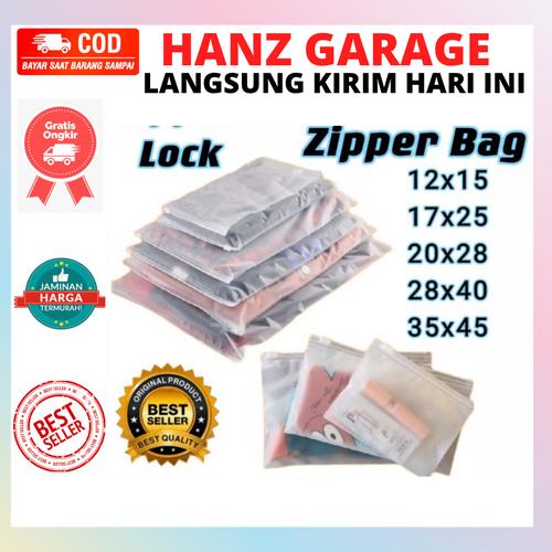 Jual Zipper Lock / Zipper Bag / Zipper Storage Bag / Travel Pouch ...