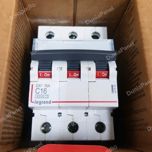 Jual MCB LEGRAND 3POLE 16A 6KA MCB MURAH MCB 3 PHASE 16A LEGRAND ...