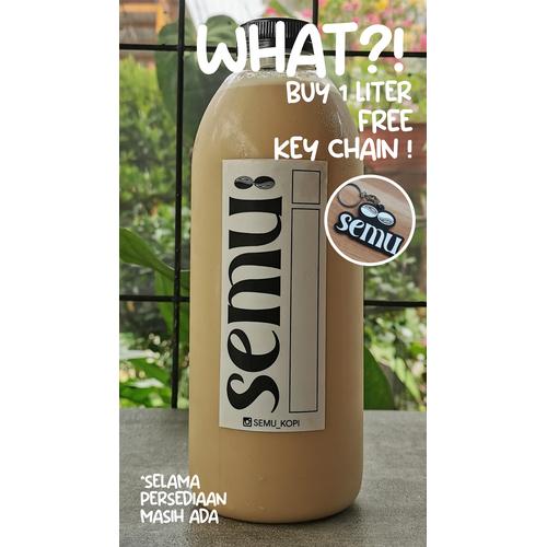 Jual Kopi Susu Botolan 1 Liter - SEMU KOPI - Kota Tangerang Selatan ...