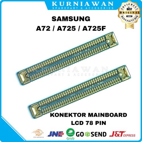 Jual Konektor Mainboard Samsung A72 A725 A725f Soket Main Board Lcd FPC ...