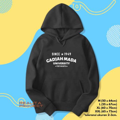 Jual Sweater Hoodie Wanita Pria Universitas Gadjah Mada UGM - Navy, XL ...