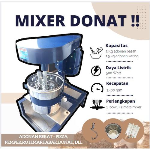 Jual harga mixer buat donat - mesin pengaduk tepung roti - mixer untuk ...