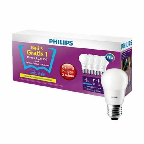 Jual PHILIPS LED 8,10,12 WATT BELI 3 GRATIS 1 / LAMPU PHILIP LED PUTIH - TE - 8 - Kota Sukabumi ...