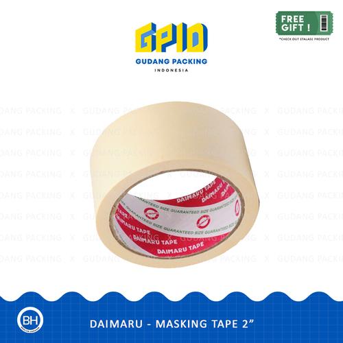 Jual DAIMARU - Masking Tape / Lakban Kertas 2 inch x 21 meter - Jakarta ...