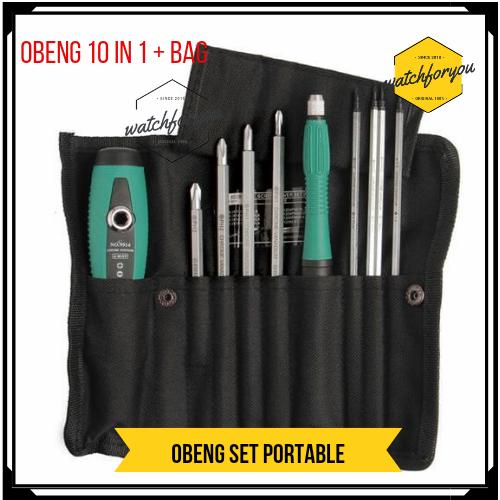 Promo Obeng Set Tool Kits Alat Reparasi Portable Plus Lengkap Perkakas ...