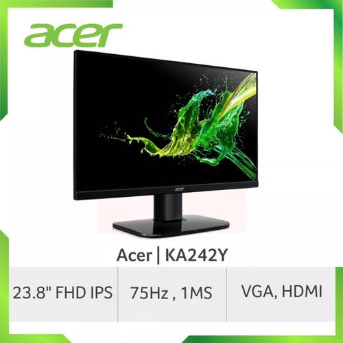 Jual Monitor LED | ACER KA242Y 24" IPS 75Hz VGA HDMI FreeSync - Kota ...