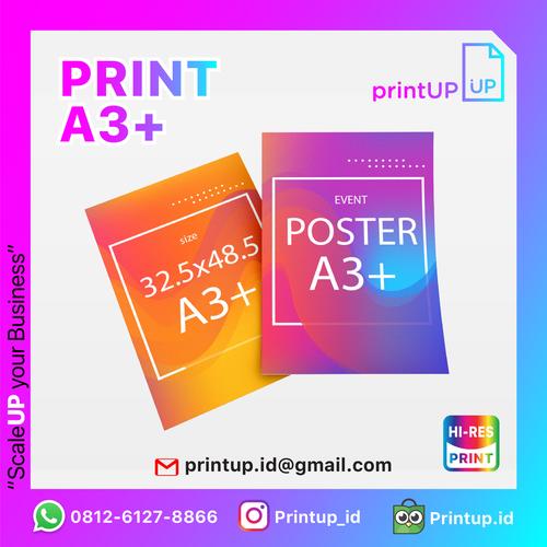 Jual Cetak Print Kertas A3+ Poster Art Carton 210 - 310 gsm Laminating ...