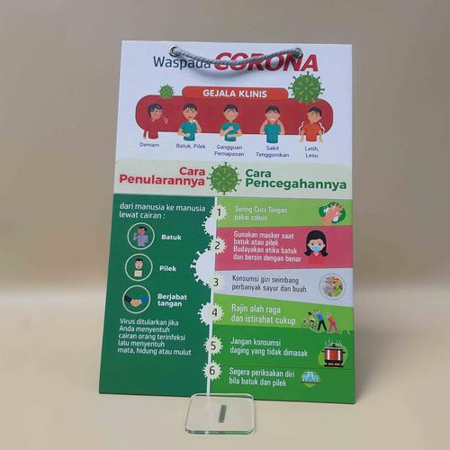 Jual Hard Poster | Poster Kesehatan | Poster Prokes, Waspada Corona ...