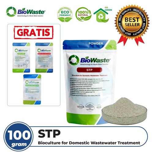 Jual Pengurai Limbah Domestik dan Industri Biowaste STP 100 gram ...