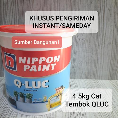 Jual [Instant] Cat tembok Qluc dinding putih cream hijau biru abu ungu ...