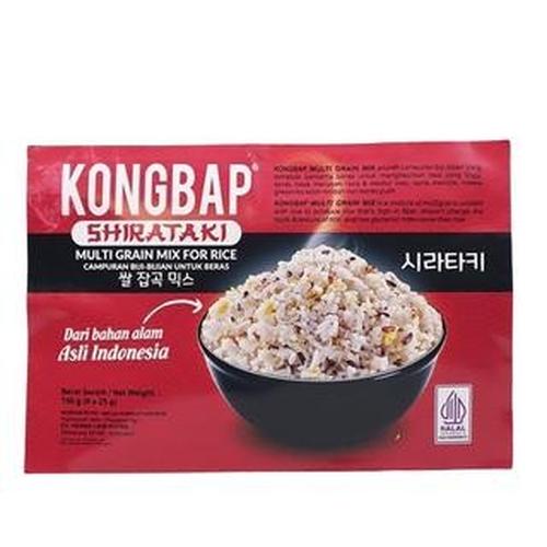 Jual KONGBAP SHIRATAKI MULTI GRAIN KONGBAP NATURAL HIGH FIBER MIX HALAL ...