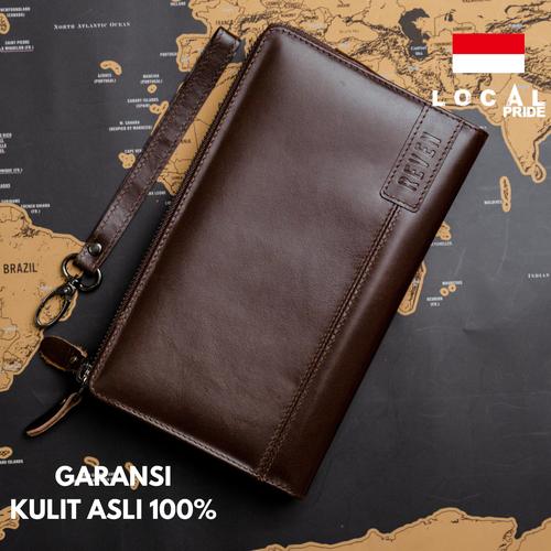 Jual Clutch Pria Kulit Asli Tas Tangan Handbag Pouch Bag Kulit Asli ...