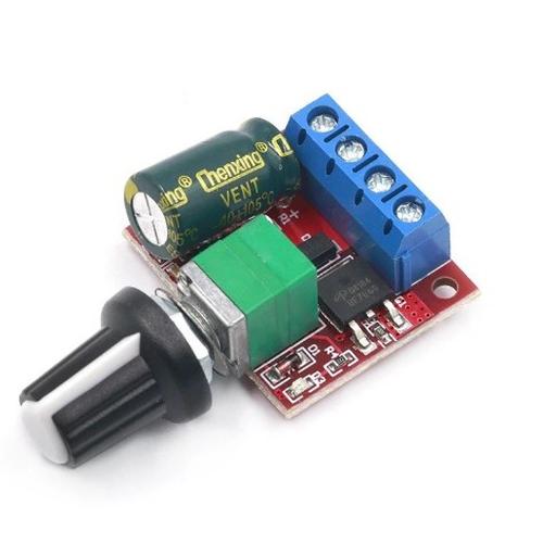 Jual Dimmer DC PWM 5A DC 4.5-35V 90W Motor Speed / Lampu Dimmer ...