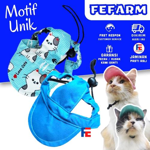 Jual Topi Kucing Polos Lucu Warna Pastel Hat Adult Dan Kitten Ada ...