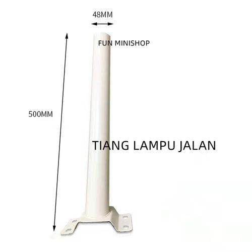 Jual TIANG LAMPU JALAN PJU TIANG LAMPU SOLAR PIPA BESI - 30CM - Jakarta ...