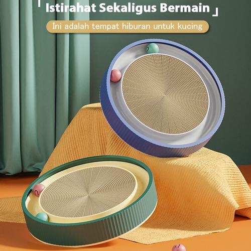 Jual Papan Garuk Kucing Lebar Cat Scratcher Corrugated Board Garukan ...