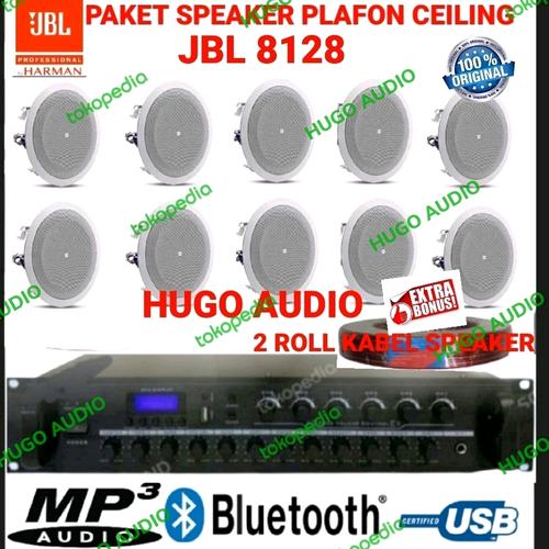Jual PAKET SPEAKER PLAFON CEILING JBL 8128 ORIGINAL 10 SPEAKER ...