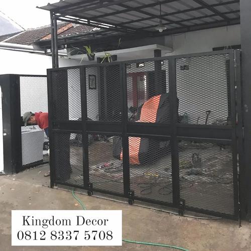 Jual PAGAR DORONG LENGKUNG / PAGAR DORONG SLIDING MODEL INDUSTRIAL ...