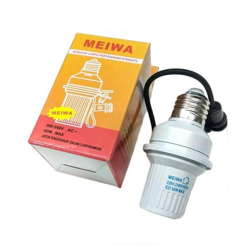 Jual FItting Lampu Sensor Cahaya Otomatis / Sensor Lampu / Fitting ...