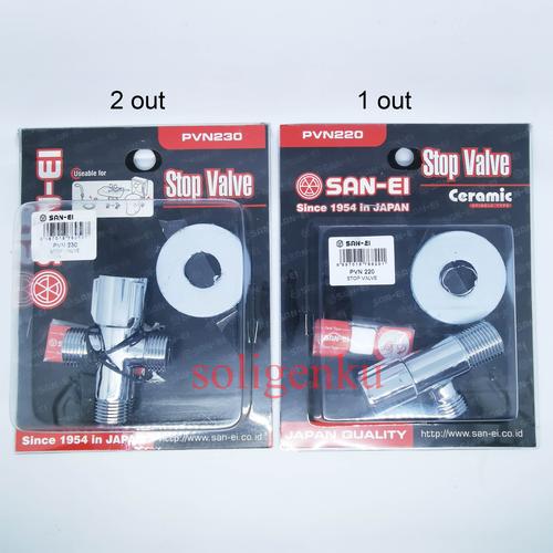 Jual SAN EI STOP VALVE - TWO WAY STOP VALVE SAN-EI PVN 220/230/250 ...