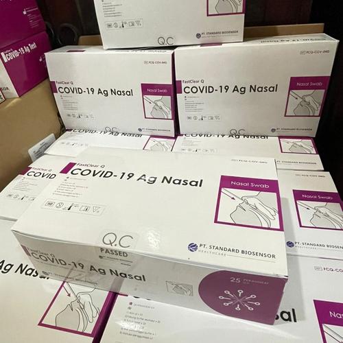 Jual Sd Biosensor Nasal Fastclear Antigen isi 25T - FASTCLEAR NASAL ...