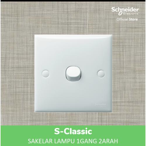 Jual SAKLAR SCHNEIDER S - CLASSIC CLIPSAL ENGKEL / SINGLE - Jakarta ...