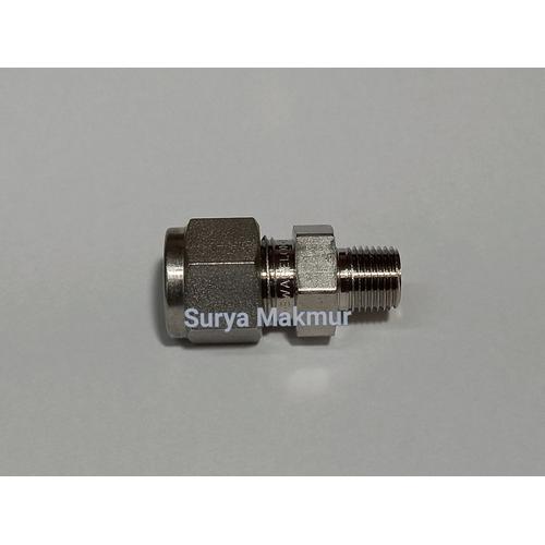 Jual Swagelok Male Connector 3/8" tube OD x 1/8" Male NPT SS-600-1-2 - Jakarta Barat ...
