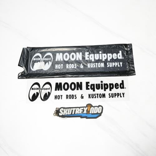 Jual MOON Equipped Logo Sticker - Hitam - Kota Surabaya - skutrexindo ...