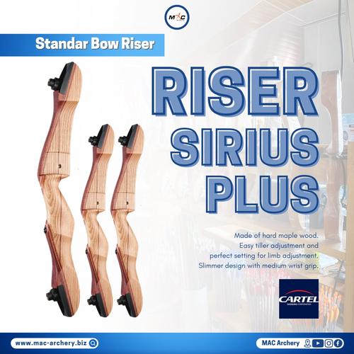 Jual Cartel Sirius Plus Wooden Riser - Handle Kayu Busur Panahan Impor ...