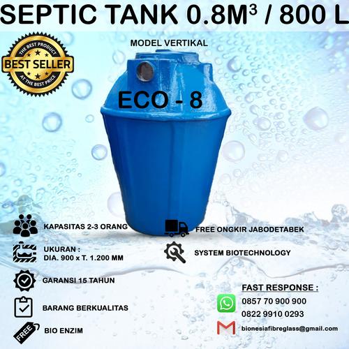 Jual TANGKI SEPTIC TANK BIOTECH 0.8M3 / BIOFIL SEPTIC TANK 0.8M3 - Kab ...