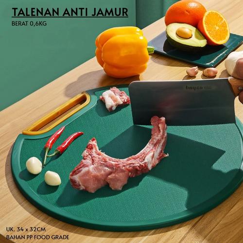 Jual Talenan Premium Bulat Potong Sayur Daging Tebal dan Anti Jamur ...