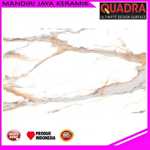 Jual Granit QUADRA Big Slab Calacatta Gold 160x320 cm POLISHED - Kota ...