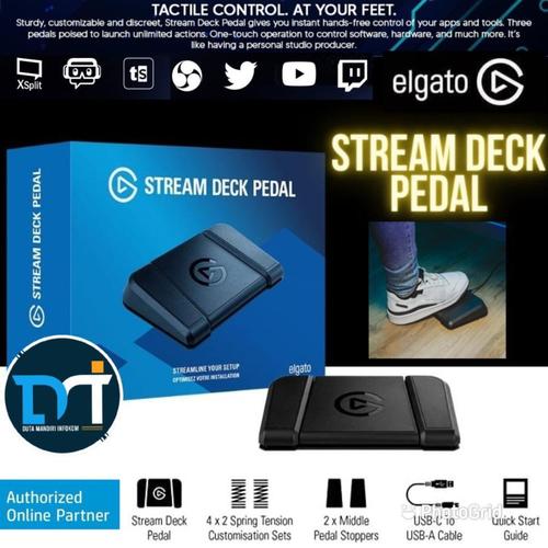 Promo Elgato Stream Deck Pedal - Custom Control Pad at Your Feet ...