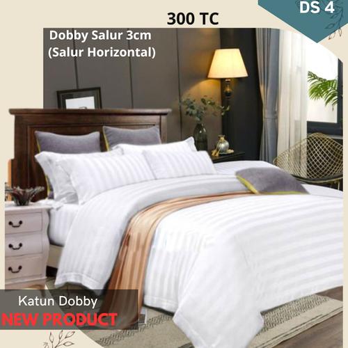 Jual SPREI HOTEL PREMIUM KATUN DOBBY 160x200 180x200 200x200 120x200 ...