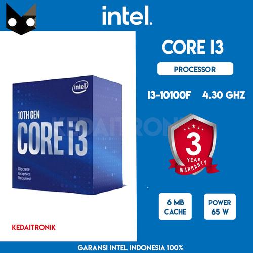 Jual Processor Intel Core i3 10100F LGA 1200 Box CORE I3 4.30 GHz - Kota Surabaya - Kedaitronik ...