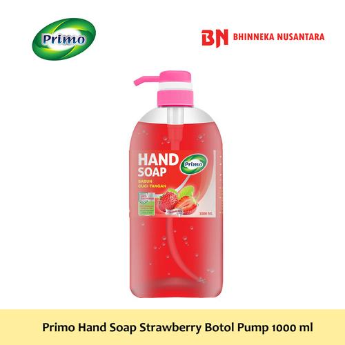 Jual Primo Hand Soap Botol Pump 1000 ml - strawberi - Jakarta Pusat ...